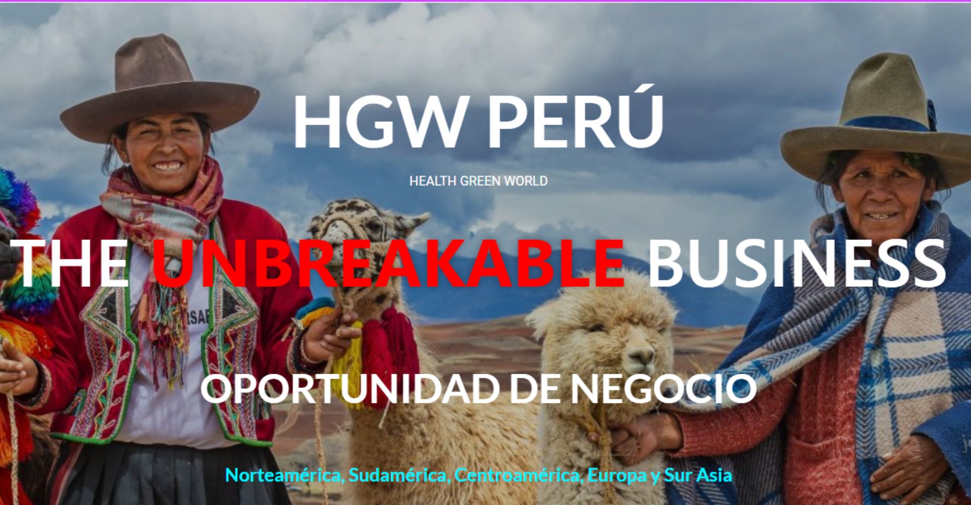 HGW PERÚ - OPORTUNIDAD DE NEGOCIO